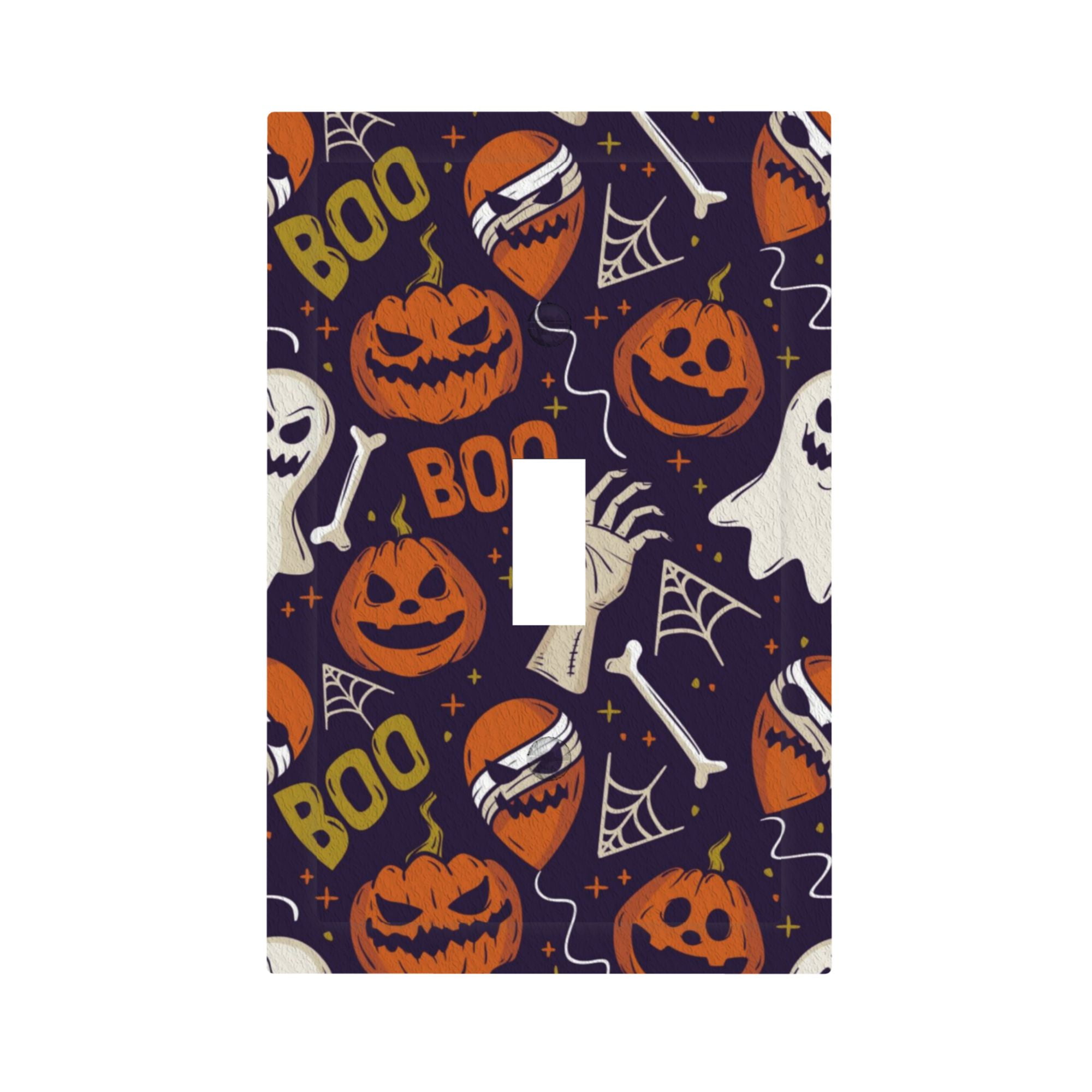 ZICANCN Outlet Covers Wall Plate, Scary Spider Spooky Ghost Light ...