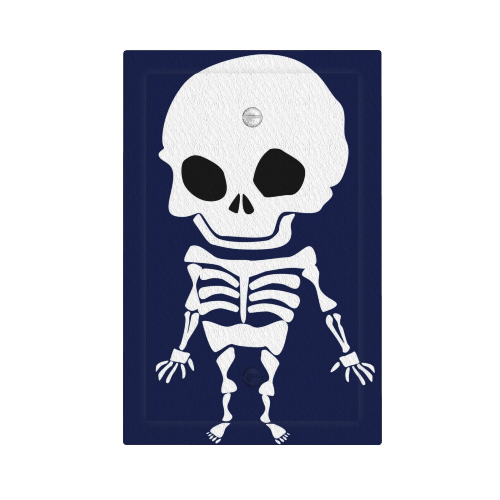 ZICANCN Outlet Covers Wall Plate, Skeleton Scary Skull Light Switch ...