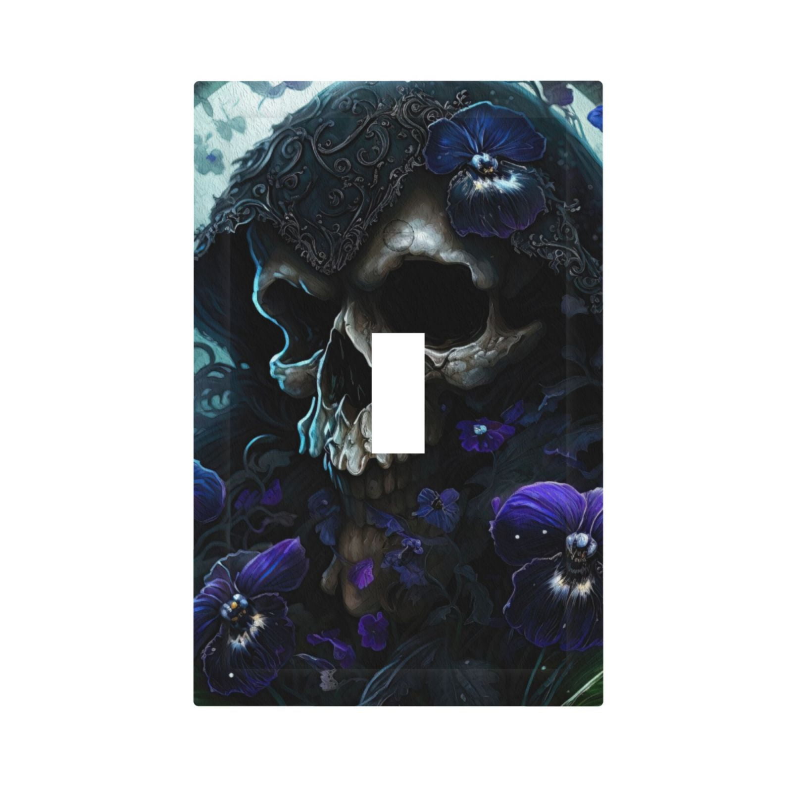 ZICANCN Outlet Covers Wall Plate, Skull Death Light Switch Cover ...
