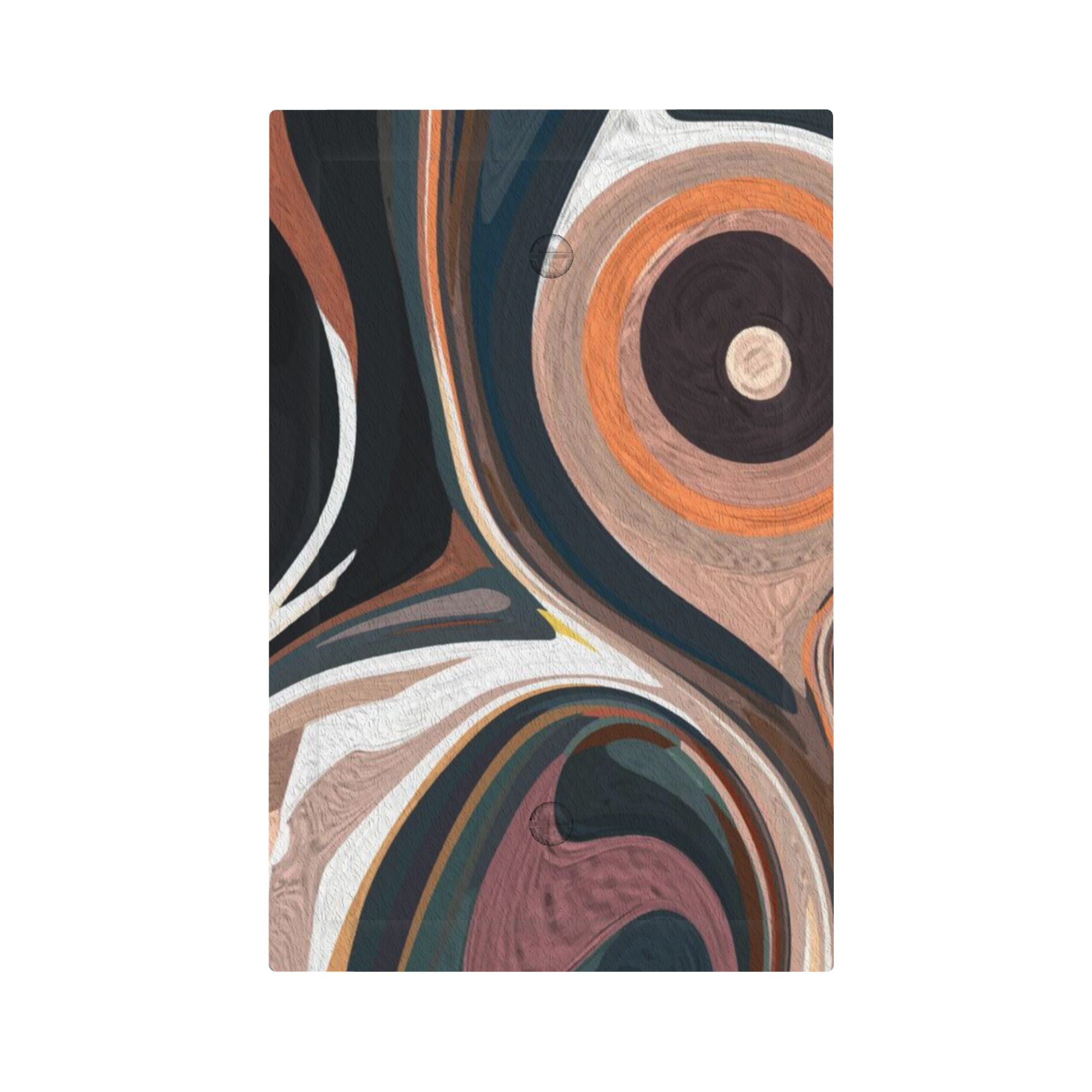 ZICANCN Outlet Covers Wall Plate, Splash Blue Ink Abstract Paint Light ...