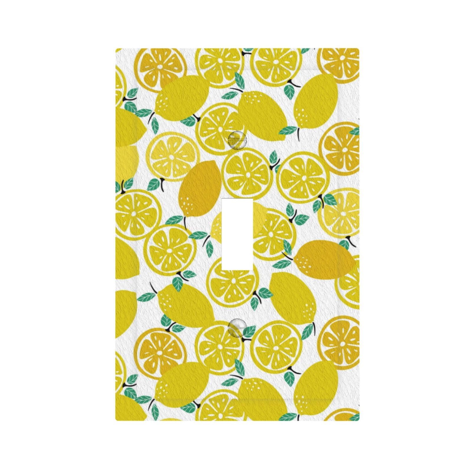 ZICANCN Outlet Covers Wall Plate, Sweet Sour Lemon Light Switch Cover ...
