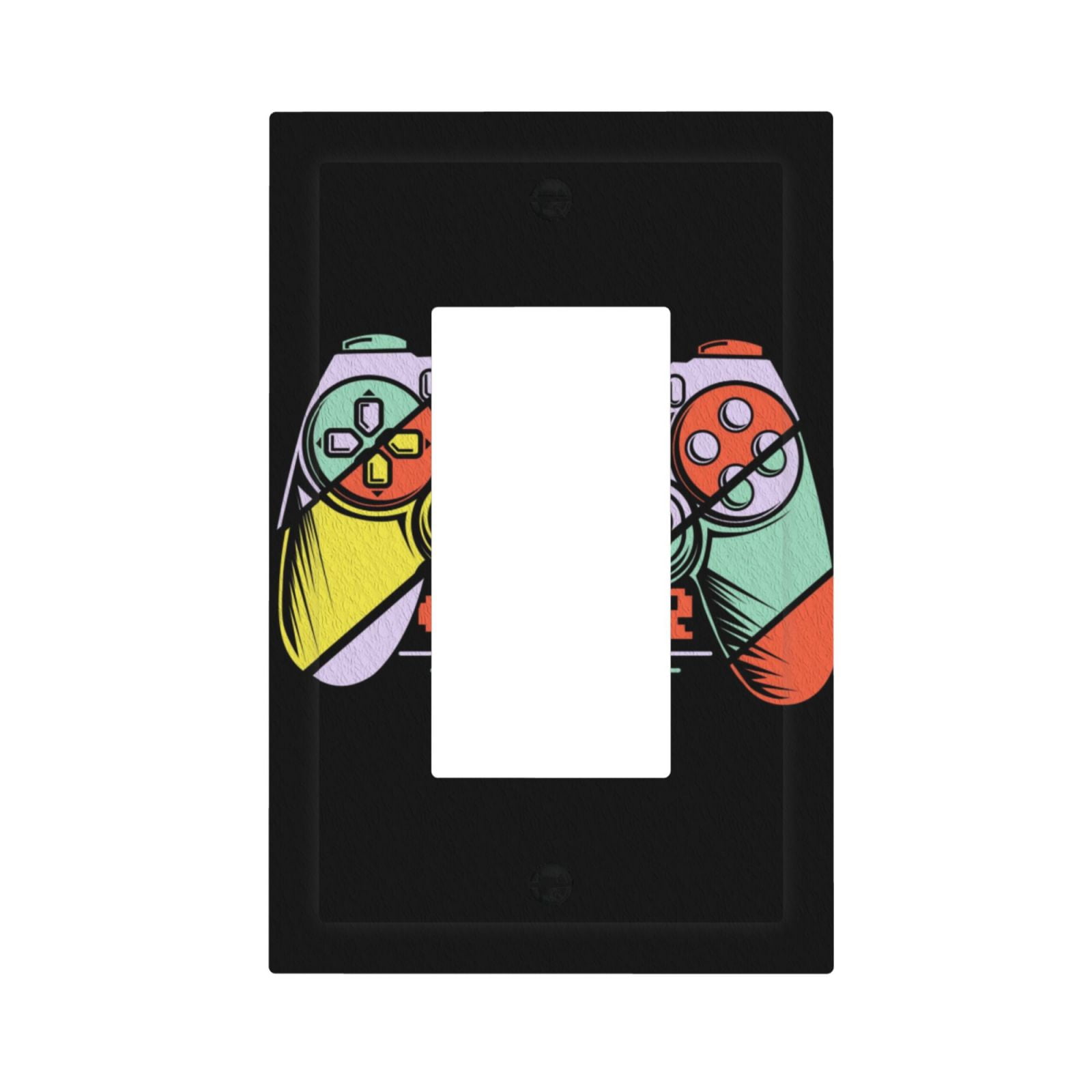 ZICANCN Outlet Covers Wall Plate, Trendy Artwork Gaming Console Light ...