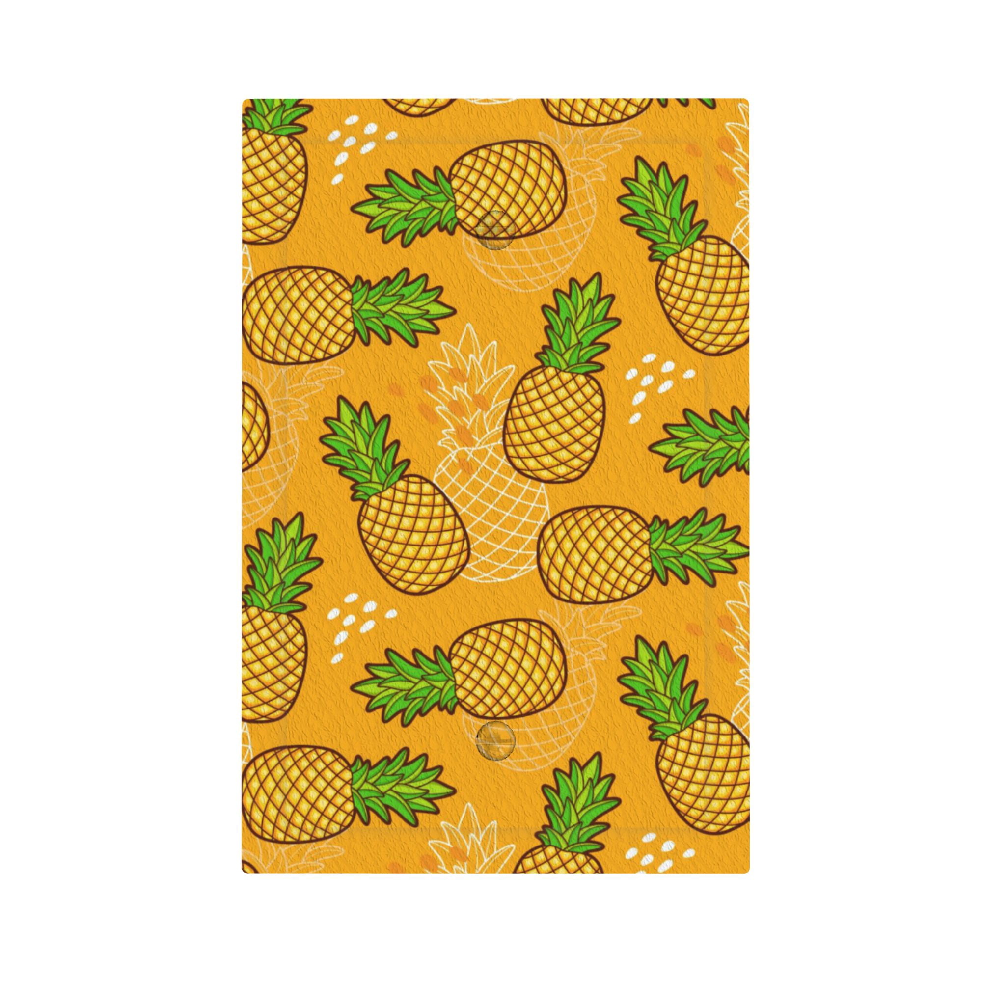 ZICANCN Outlet Covers Wall Plate, Tropical Fruit Pineapple Background ...