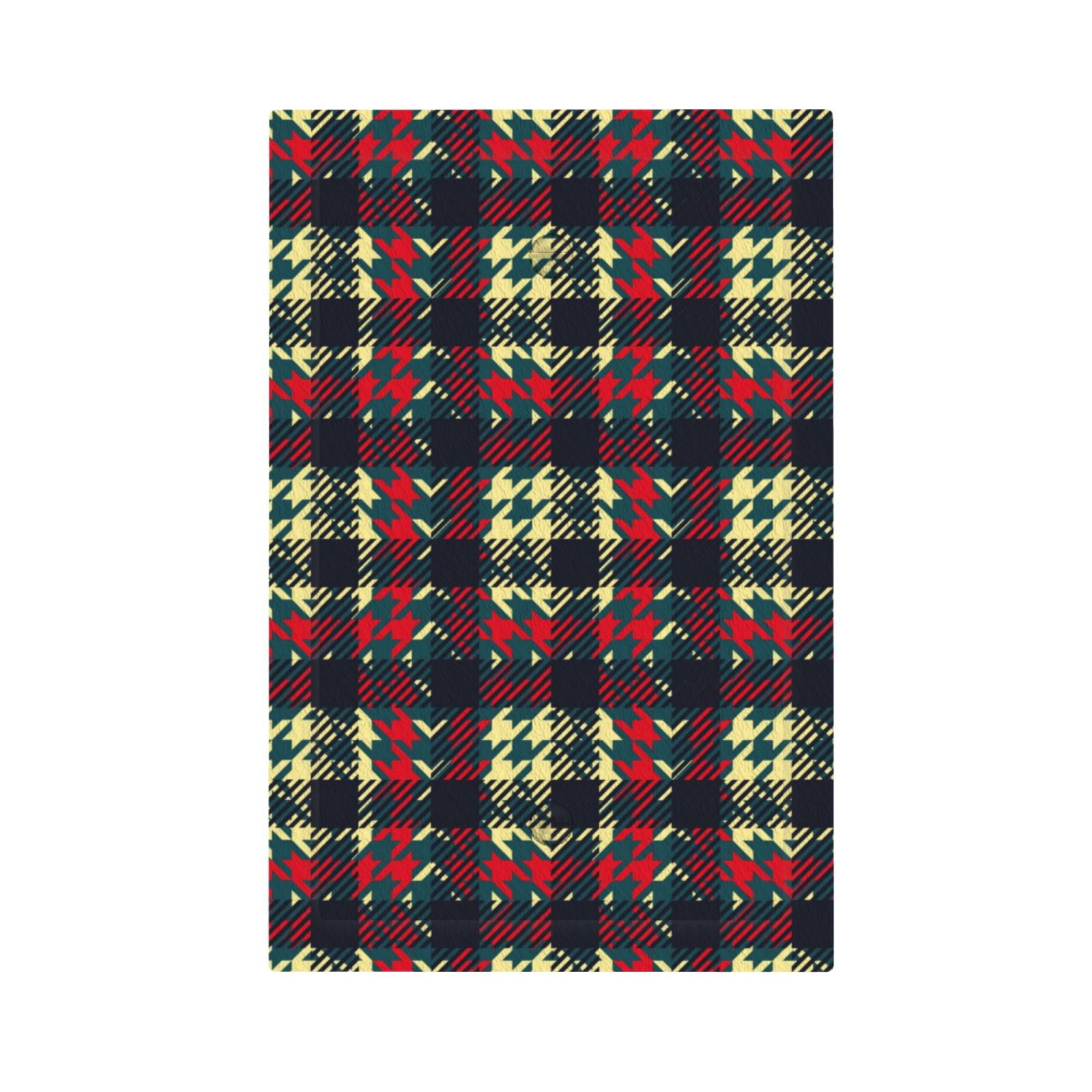 ZICANCN Outlet Covers Wall Plate, Vintage Houndstooth Red Plaid Light ...