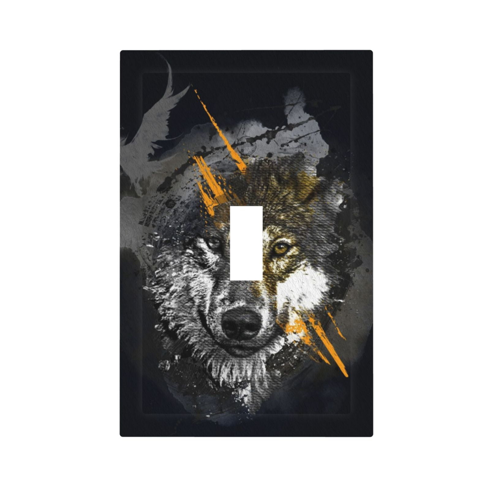 ZICANCN Outlet Covers Wall Plate, Wolf Animal Wildlife Light Switch ...