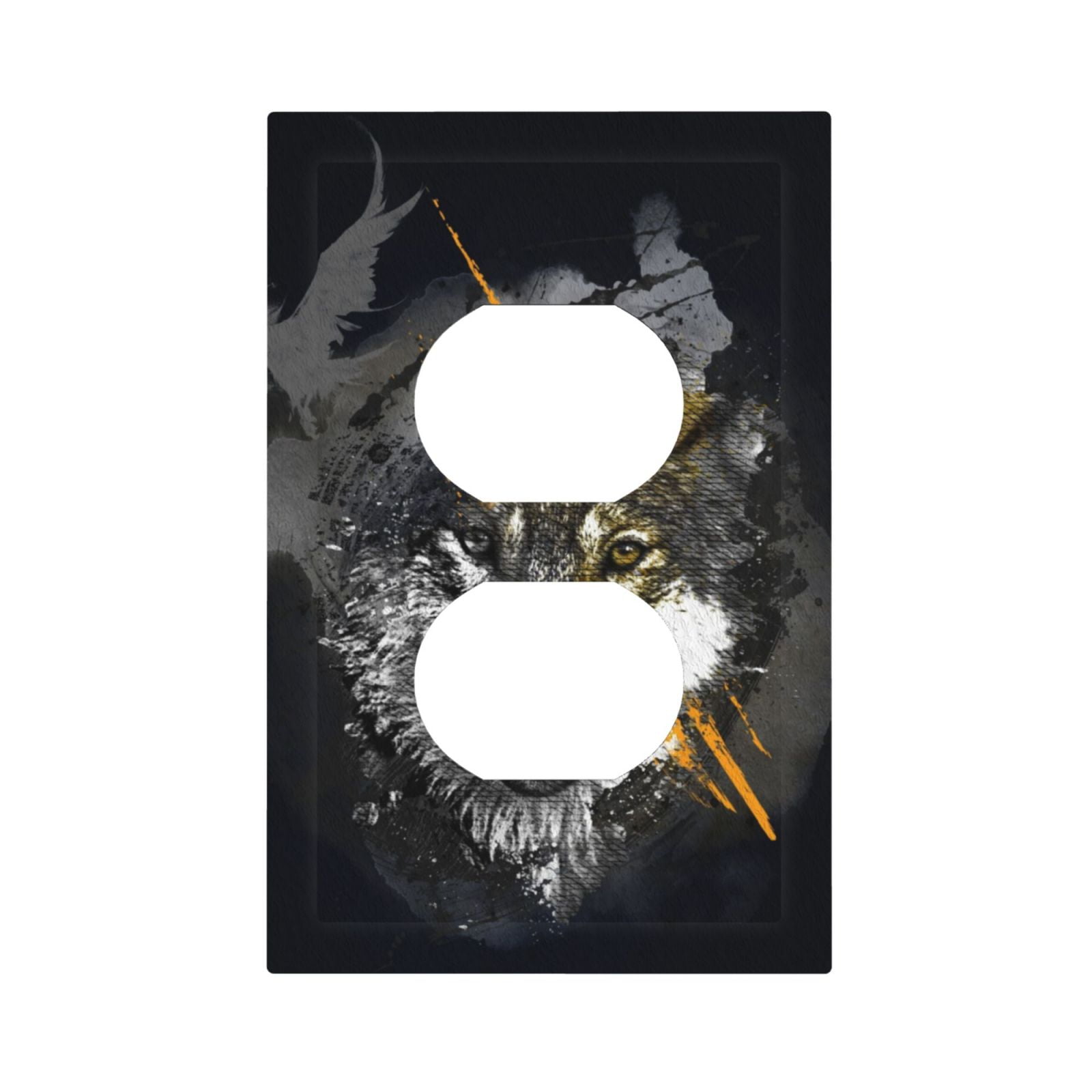 ZICANCN Outlet Covers Wall Plate, Wolf Animal Wildlife Light Switch ...