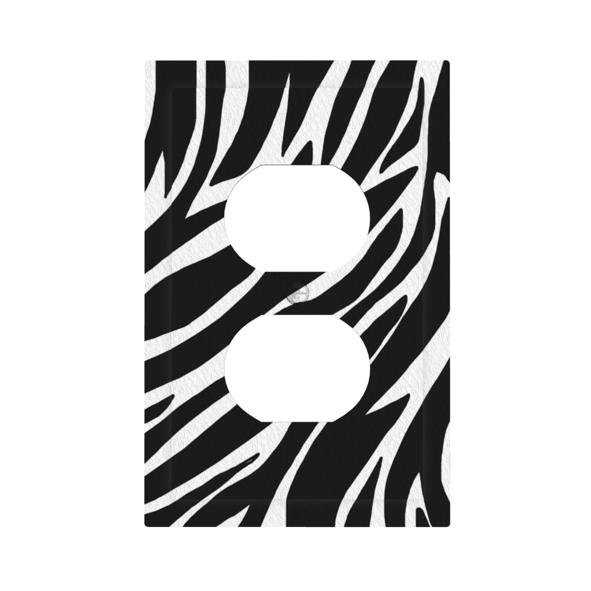 ZICANCN Outlet Covers Wall Plate, Zebra Animal Pattern Texture Light ...