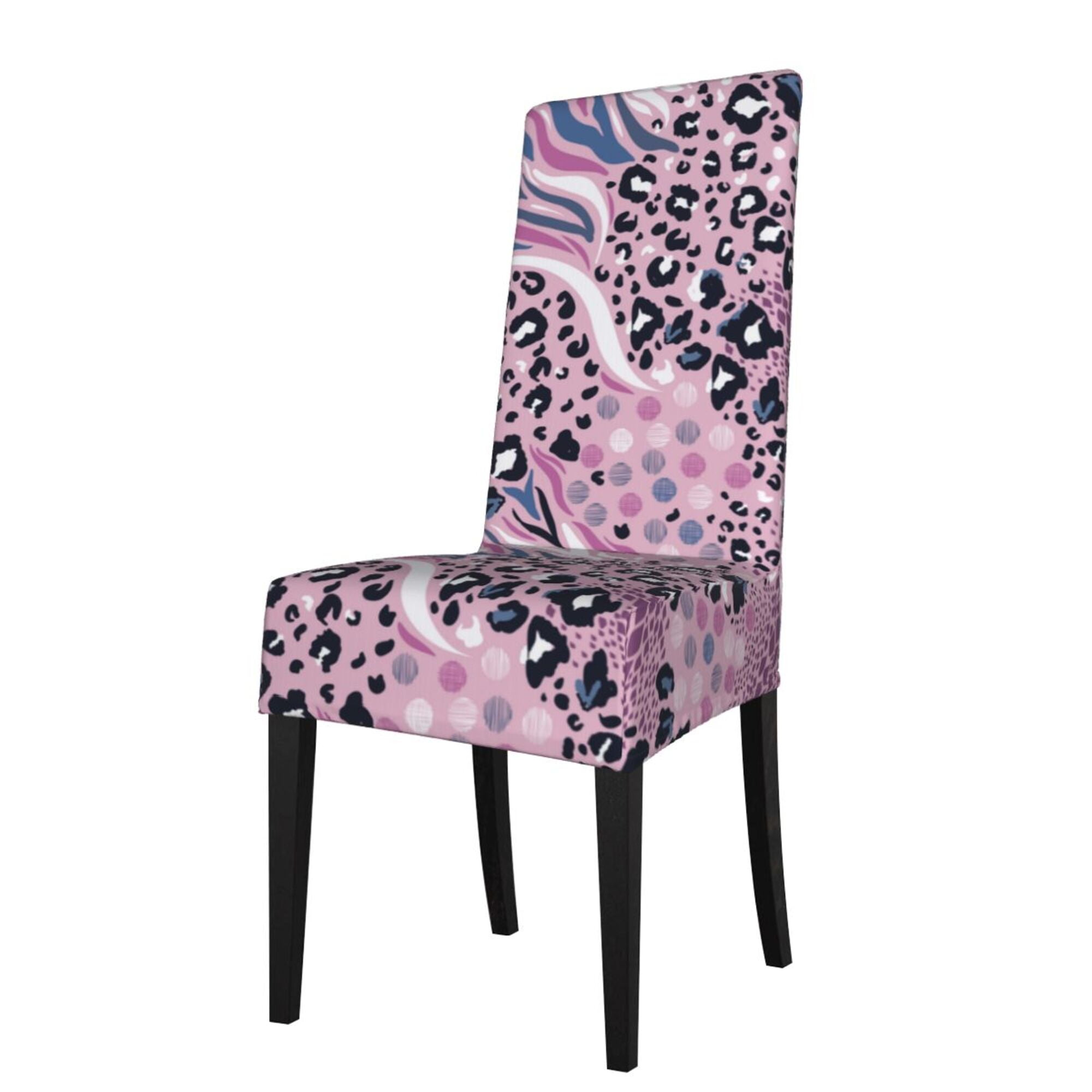 ZICANCN Pink Leopard Print Texture Chair Protectors Seat Covers ...