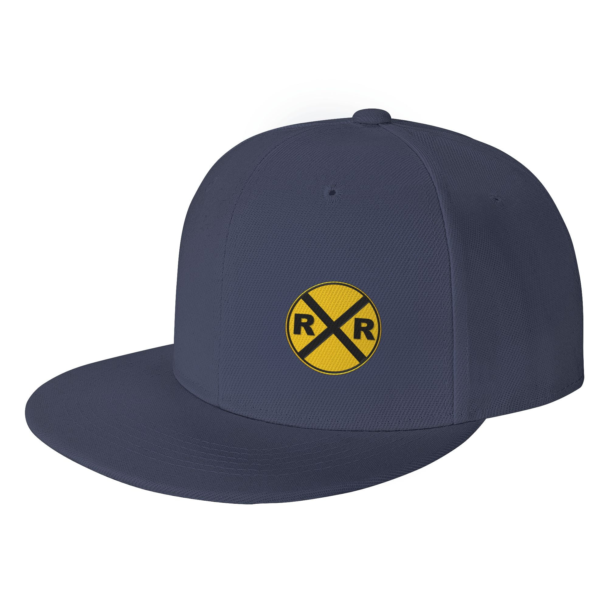 ZICANCN Railroad Crossing Warning Sign Baseball Caps, Trucker Hats for ...