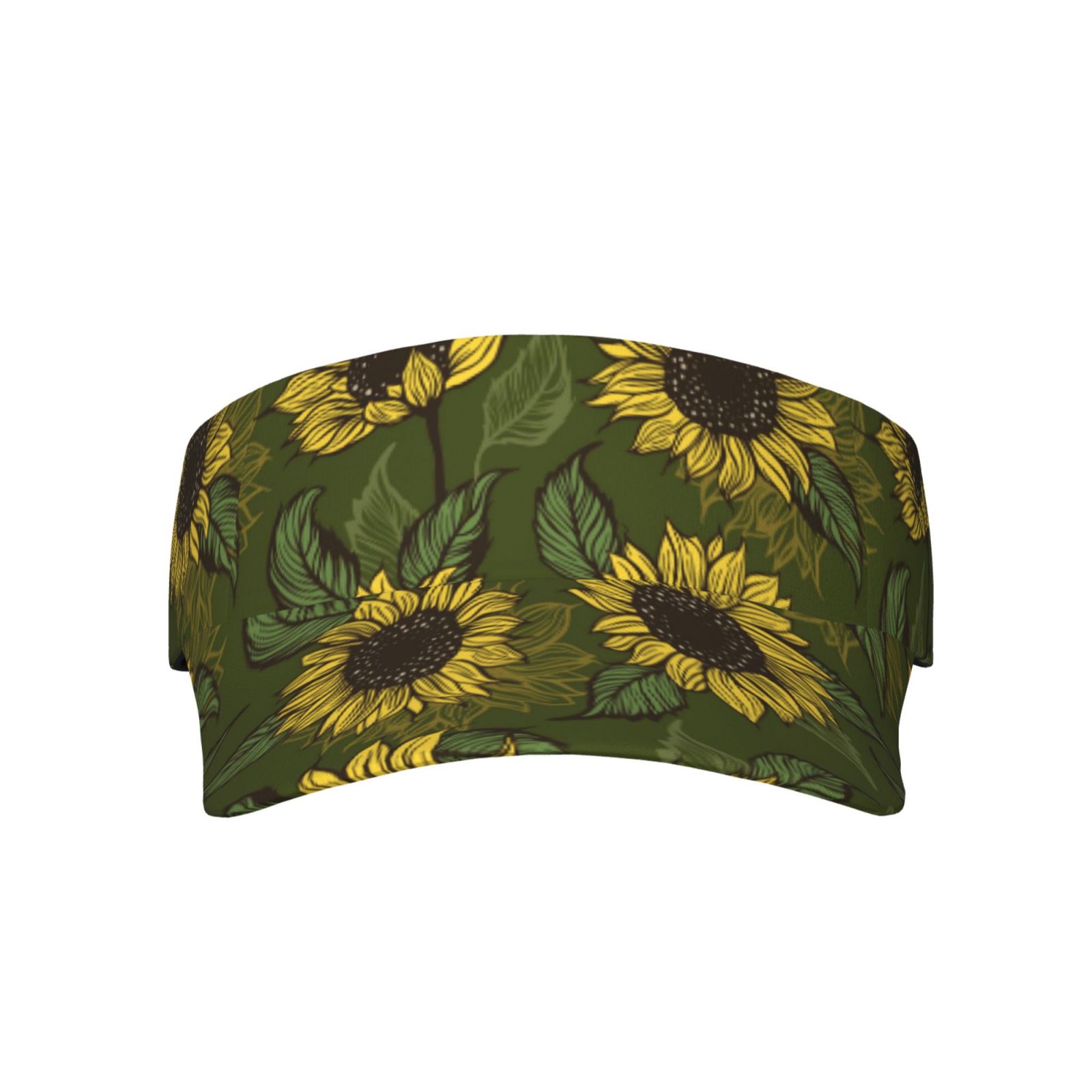ZICANCN Sun Visors Hat for Women and Men, Sunflower Floral Blooming ...