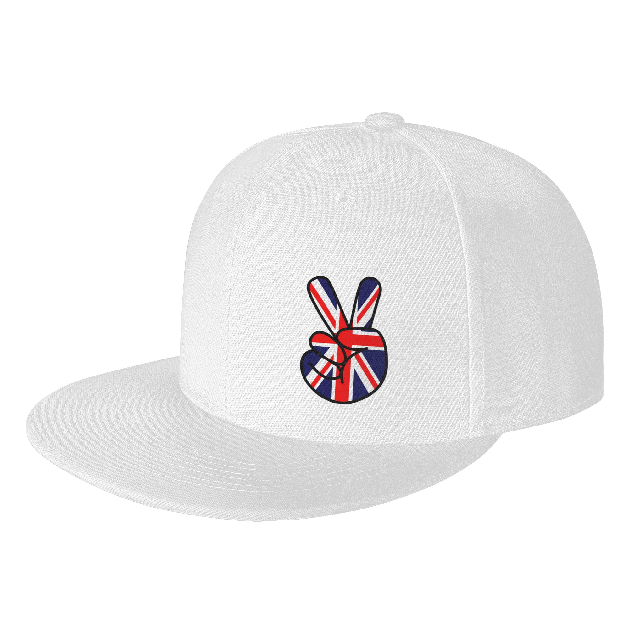 ZICANCN Union Jack Peace Victory Gesture Baseball Caps, Trucker Hats ...