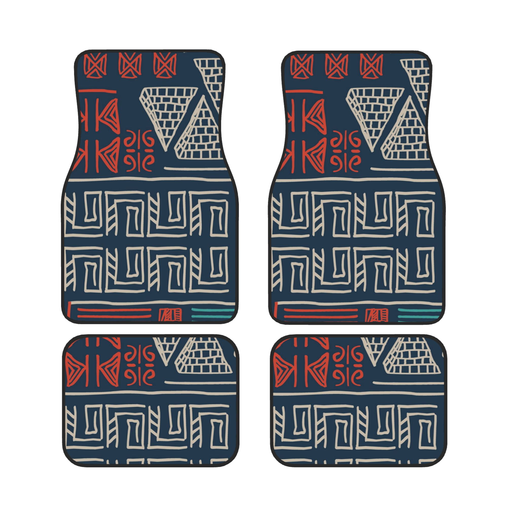 ZICANCN Waterproof Car Floor Mats Full Set, Bohemian Style Mexico ...