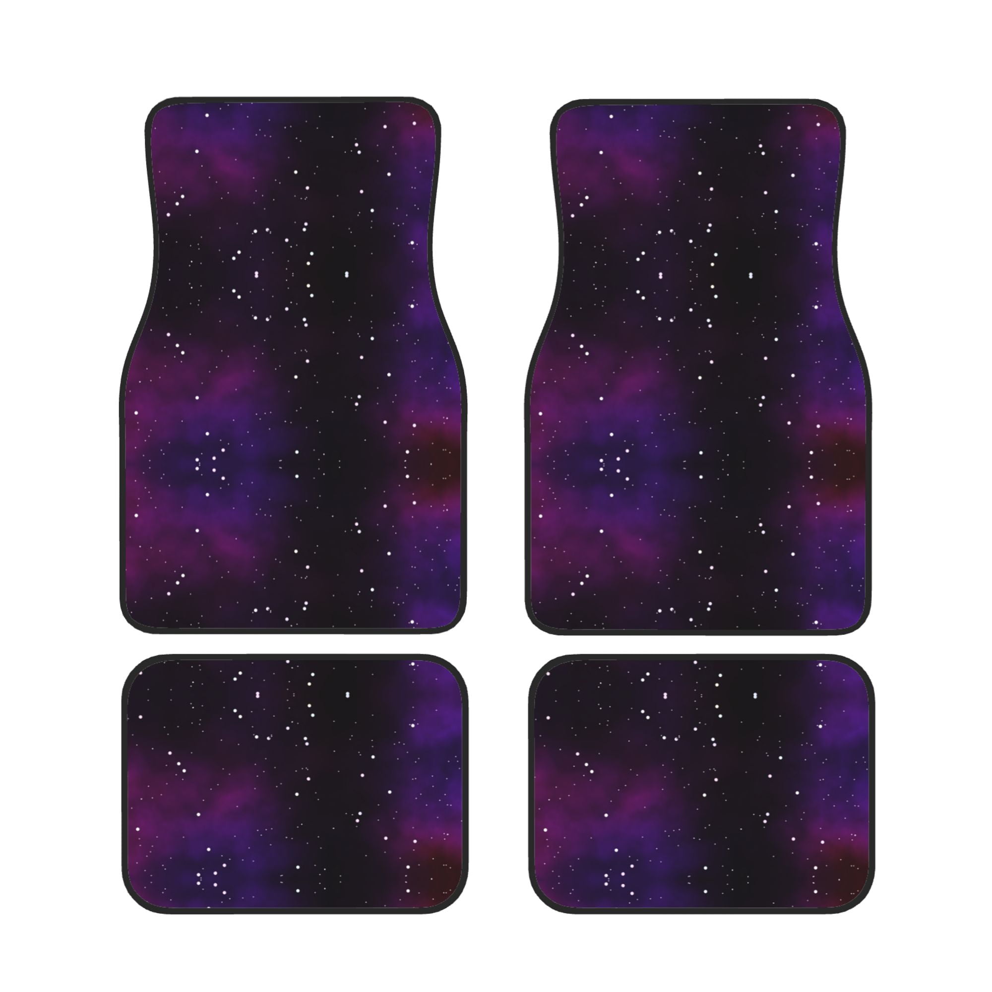 ZICANCN Waterproof Car Floor Mats Full Set, Purple Stars Automotive ...