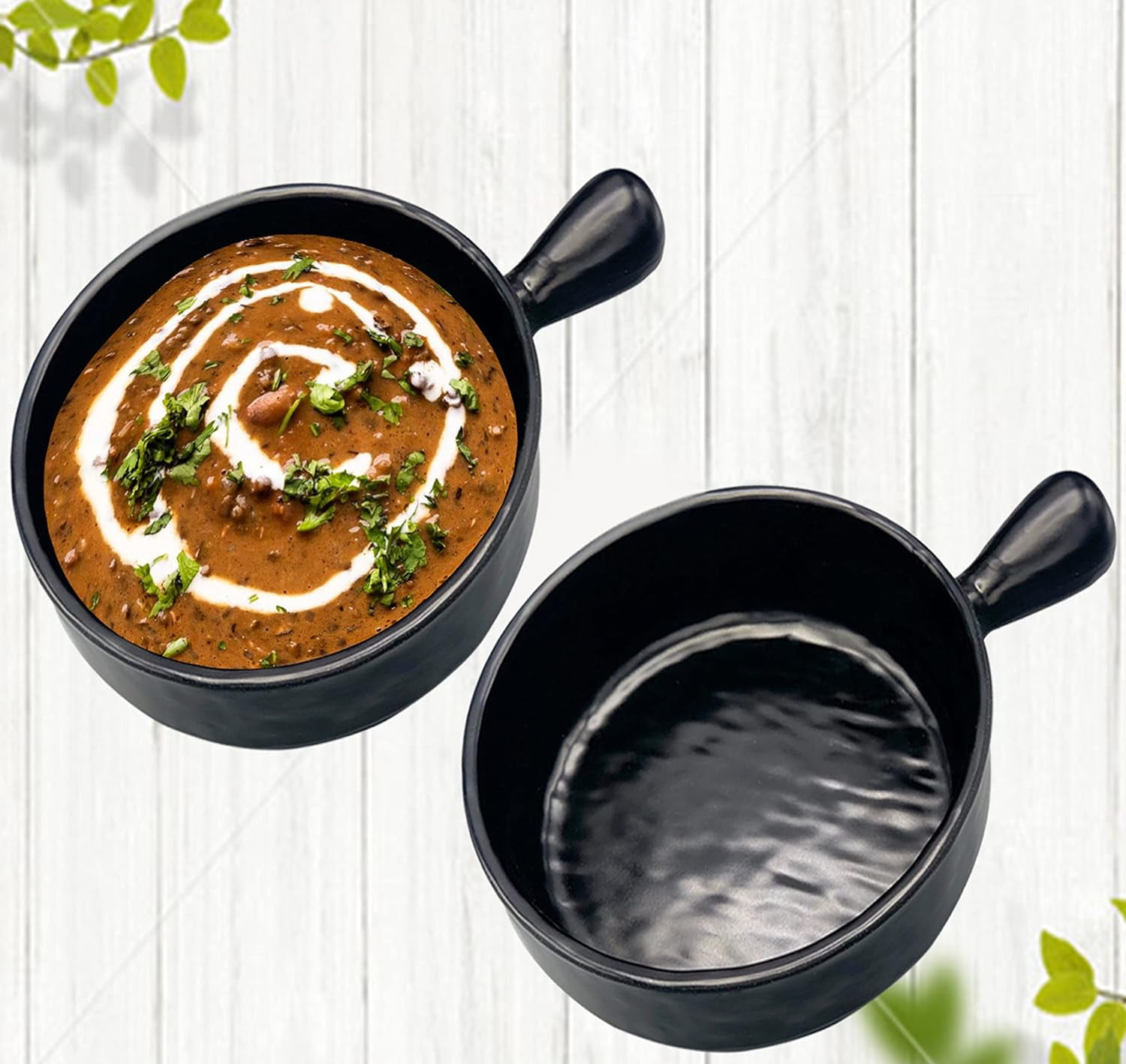 ZIDO Pack of 2 Exclusive Classical Design Serving Platter Pan for All ...