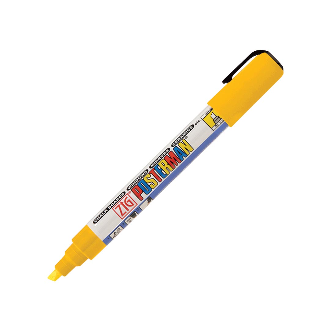 ZIG POSTERMAN Paint Marker Yellow - Walmart.com