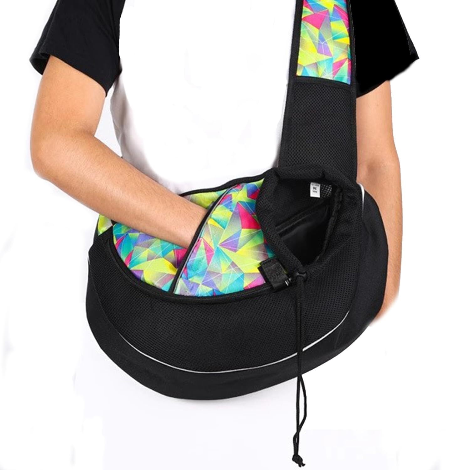 ZIHAO Dog Sling Carrier Puppy Carrier Purse with Storage Pocket,Hand ...
