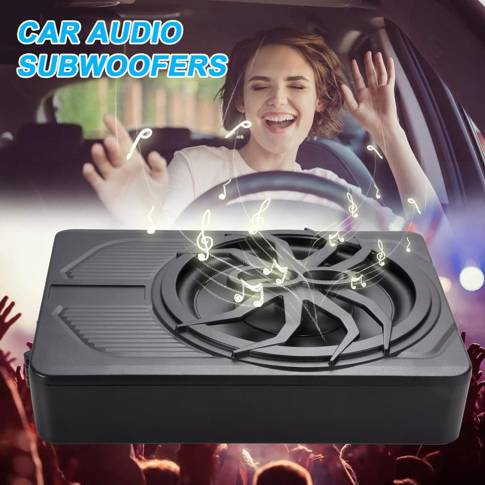 ZIHUI 10 Inch Micro Compact Amplified Subwoofer Enclosure for Small ...