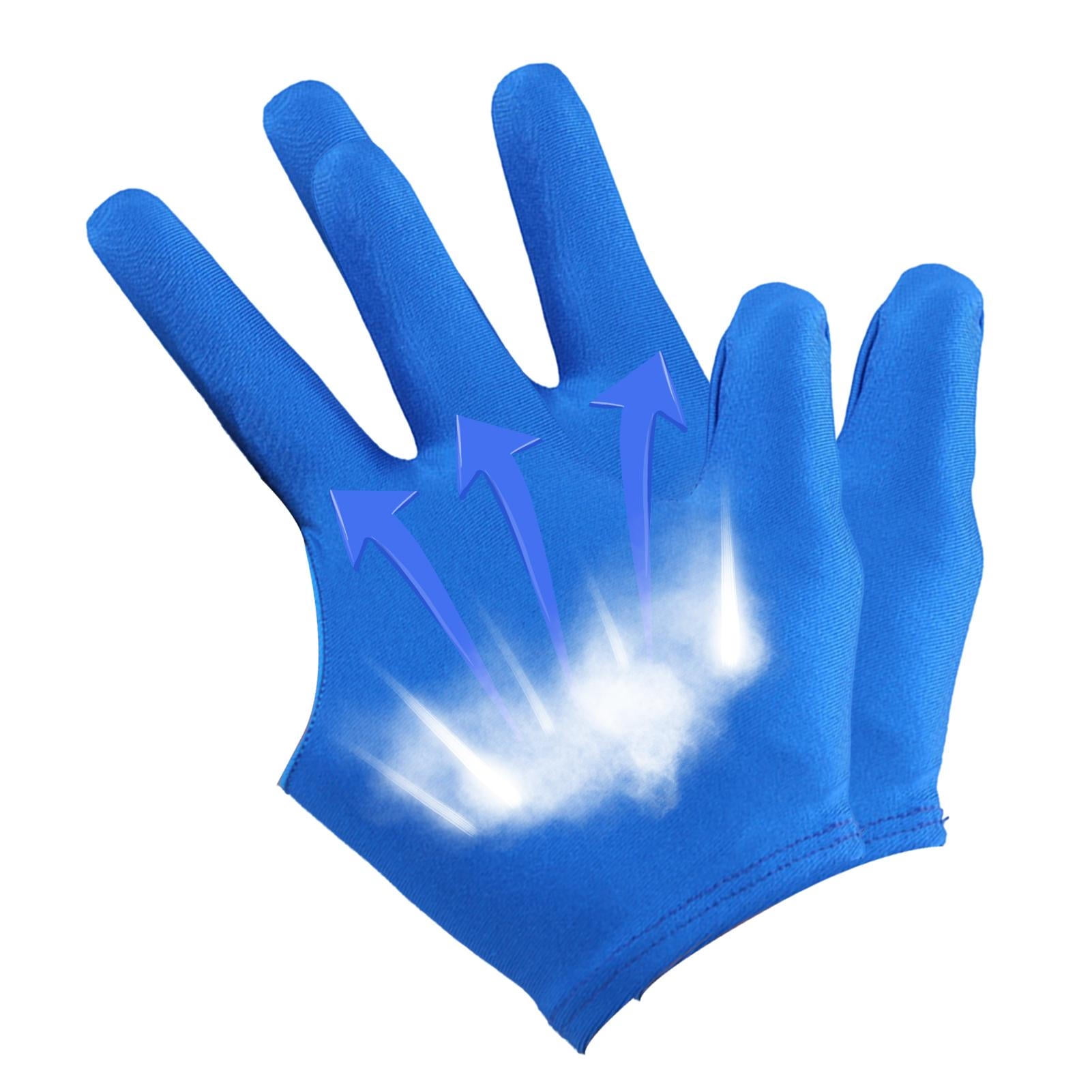ZIHUI 3 Fingers Billiard Glove Breathable Snooker Glove Anti-Slip Pool ...