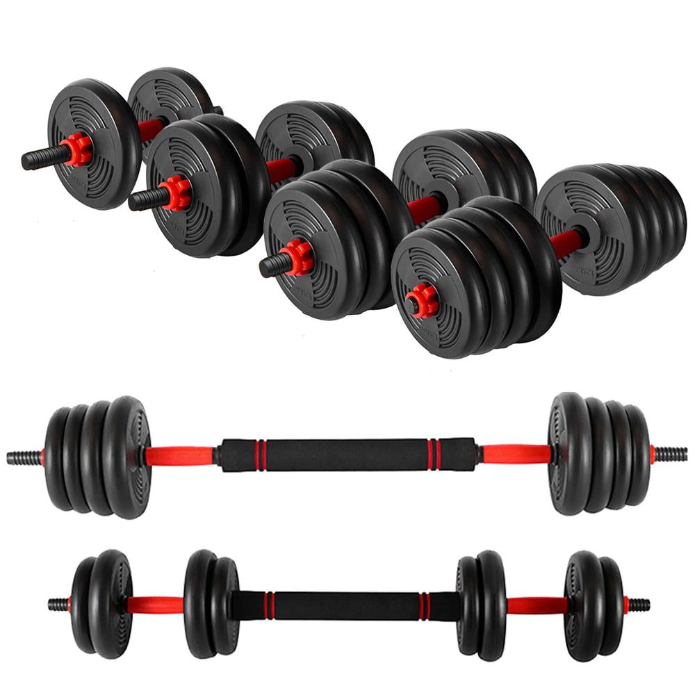 ZIHUI Adjustable Weights Bar Bells Set Barbell Weight Set 20/30kg ...