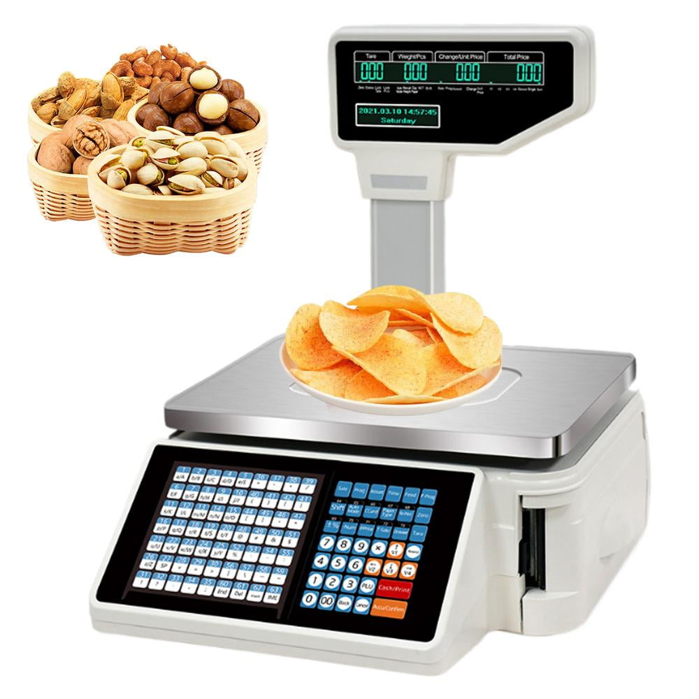 ZIHUI Computing Scale With Printer Food Weight Scale Label Printer 2 ...