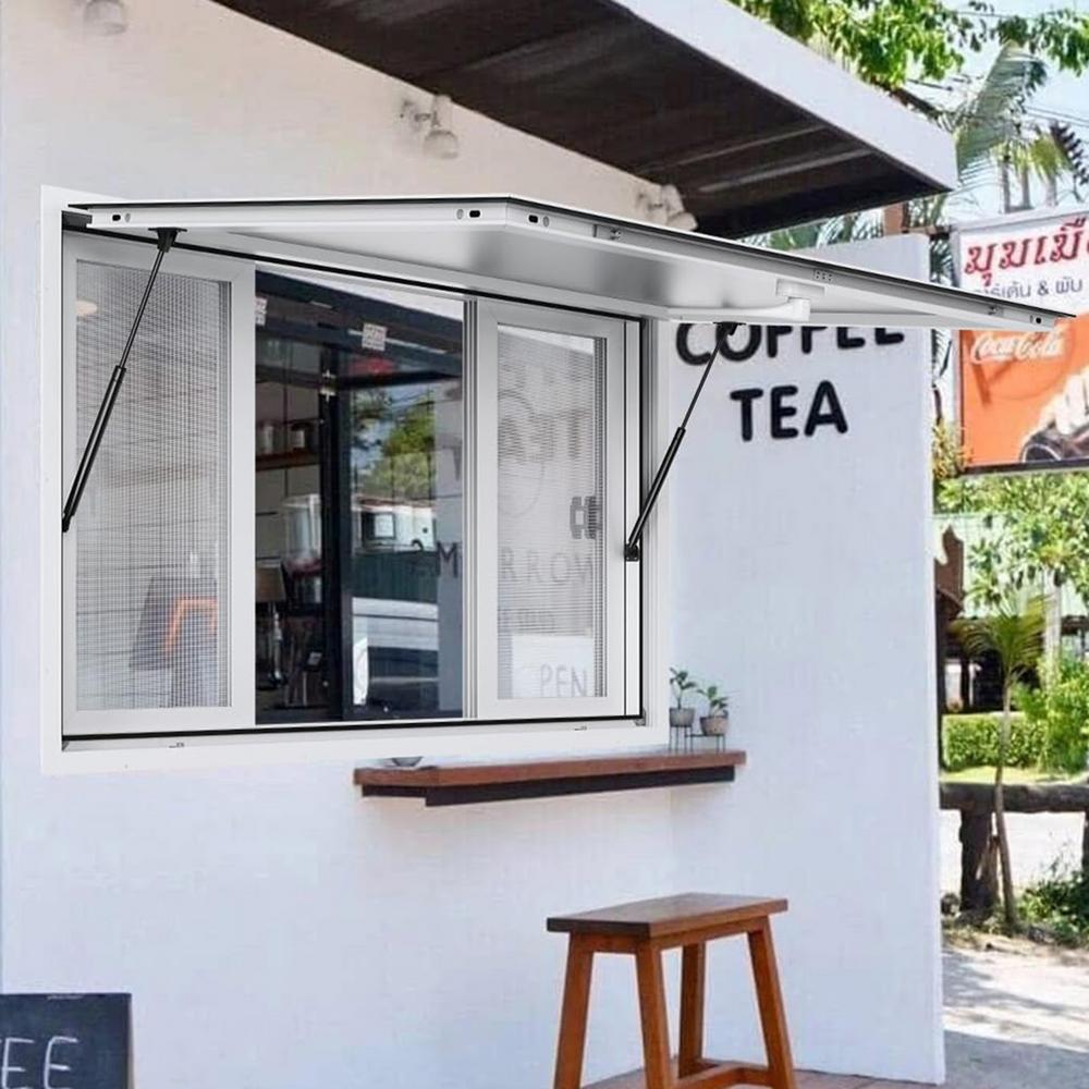 ZIHUI Concession Window, 35.83 x 48.03 inch, Aluminum Alloy Food Truck ...