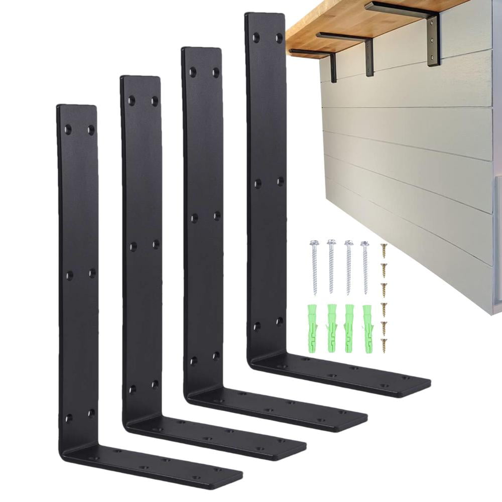 ZIHUI L Shelf Bracket Heavy Duty L Shelf Bracket for Granite Mounting ...