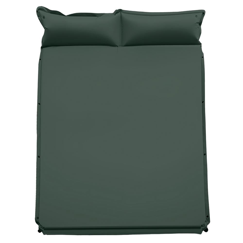 ZIHUI Double Sleeping Pad, Self Inflating 2'' Extra Thick for 2 Person ...