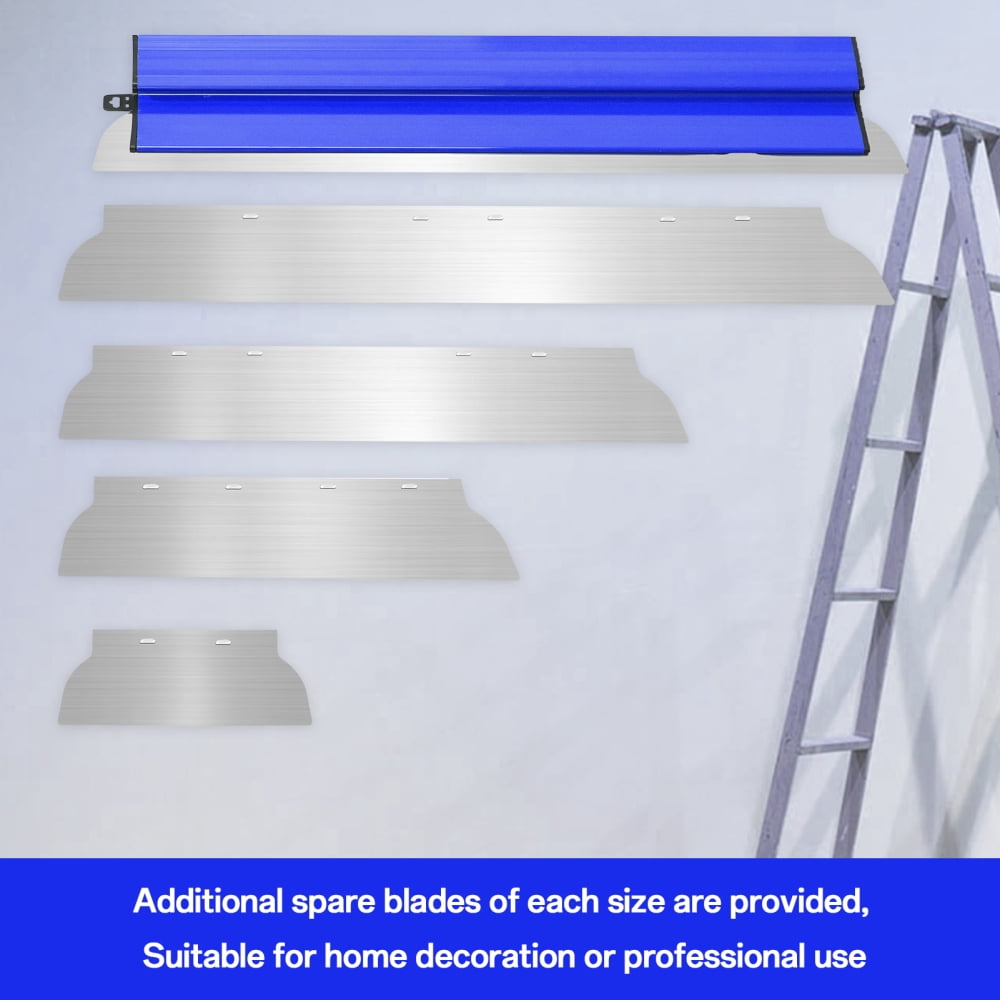 ZIHUI Drywall Skimming Blade Set, Stainless Steel 9",15" ,23" & 31 ...