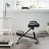ZIHUI Ergonomic Kneeling Chair Ergonomic Posture Chair Knee Stool Adjustable Height Ergonomic ...