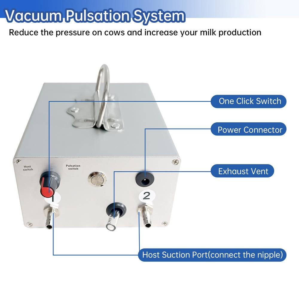 ZIHUI Goat Milker Machine Automatic Breast Pump Efficient & Gentle On ...