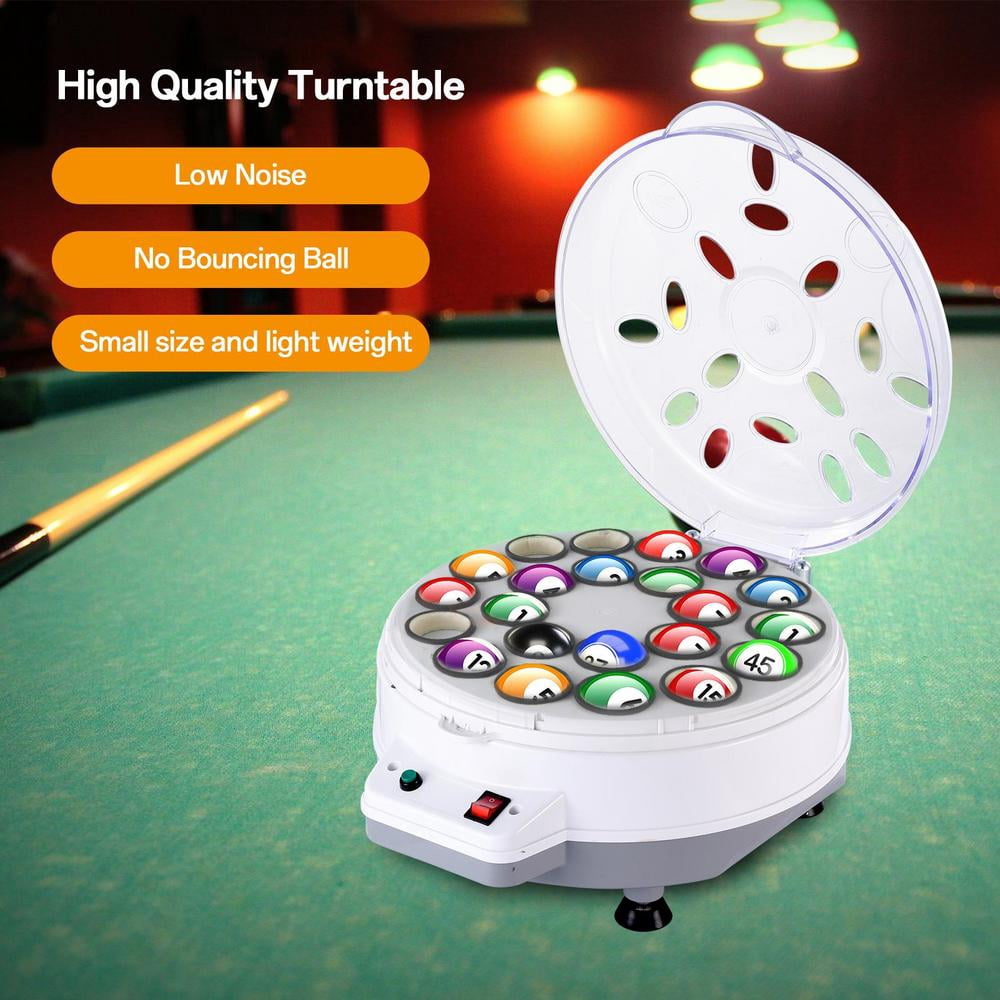 ZIHUI Pool Ball Polishing Machine 110V Electric Billiard Balls Washing ...