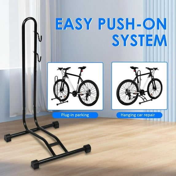ZIHUI Road Bikes Floor Mount Floor Bikes Rack L Shape Parking Rack ...