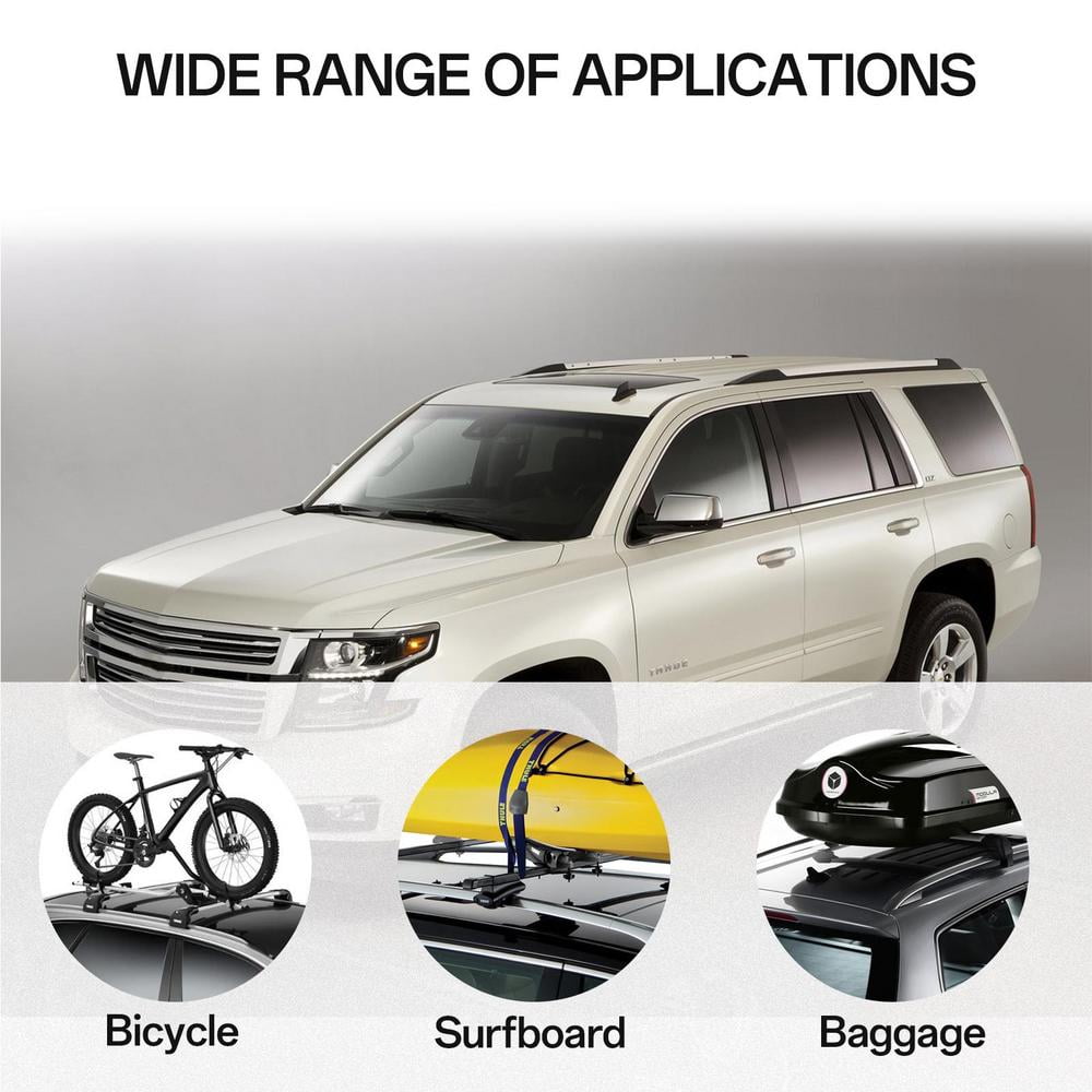 ZIHUI Roof Rack Crossing Bar Car Roof Luggage Rack Carrier Crossing Bar ...