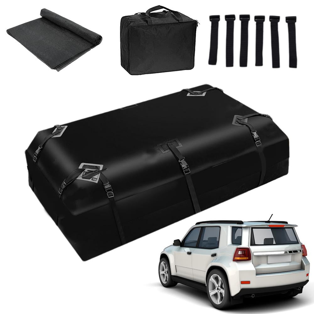 ZIHUI Rooftop Cargo Carrier Waterproof Car Top Carrier 28 Cft Rooftop ...