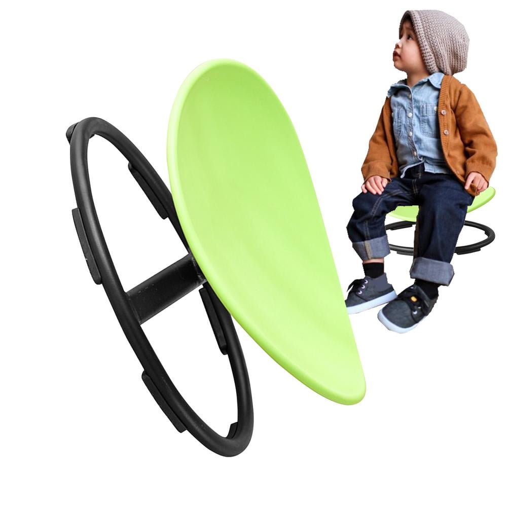 ZIHUI Sensory Seat Sturdy Metal Base Chair For Kids Carousel Spin ...