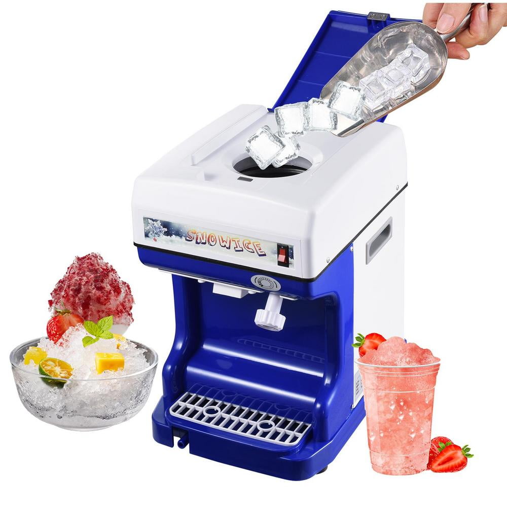 ZIHUI Shave Ice Machine Multi-Purpose Electric Ice Shaver Fully ...