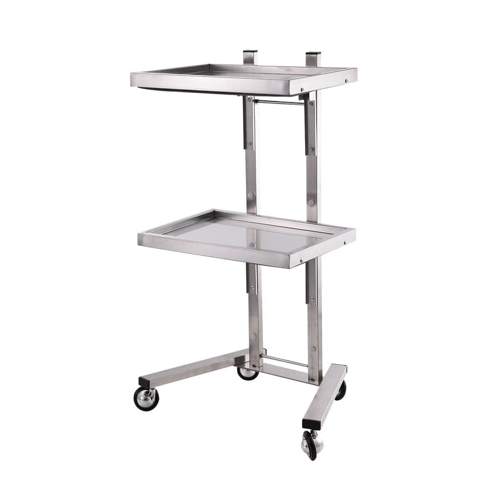 ZIHUI Stainless Steel Salon Cart Stainless Steel Beauty Salon Tray ...