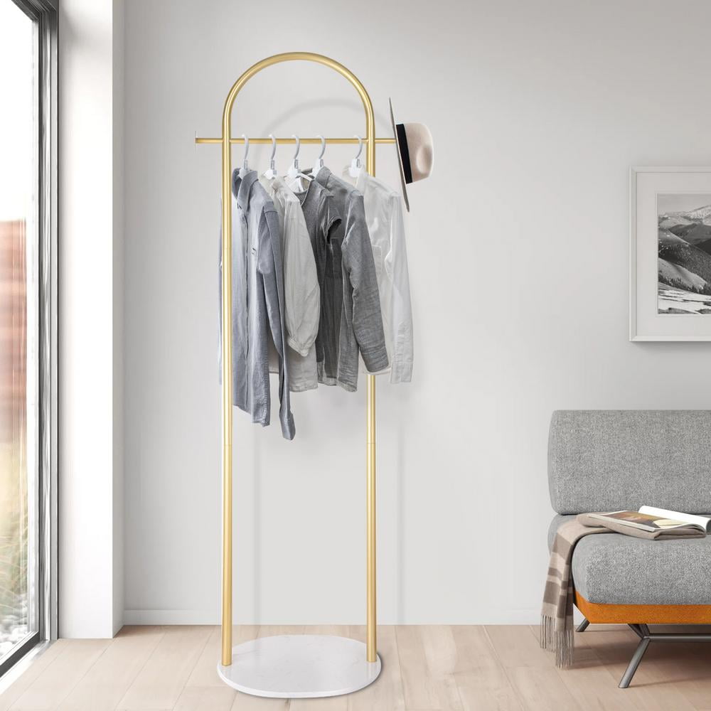 ZIHUI Standing Coat Hanger Heavy Duty Modern Clothing Rack Sturdy ...