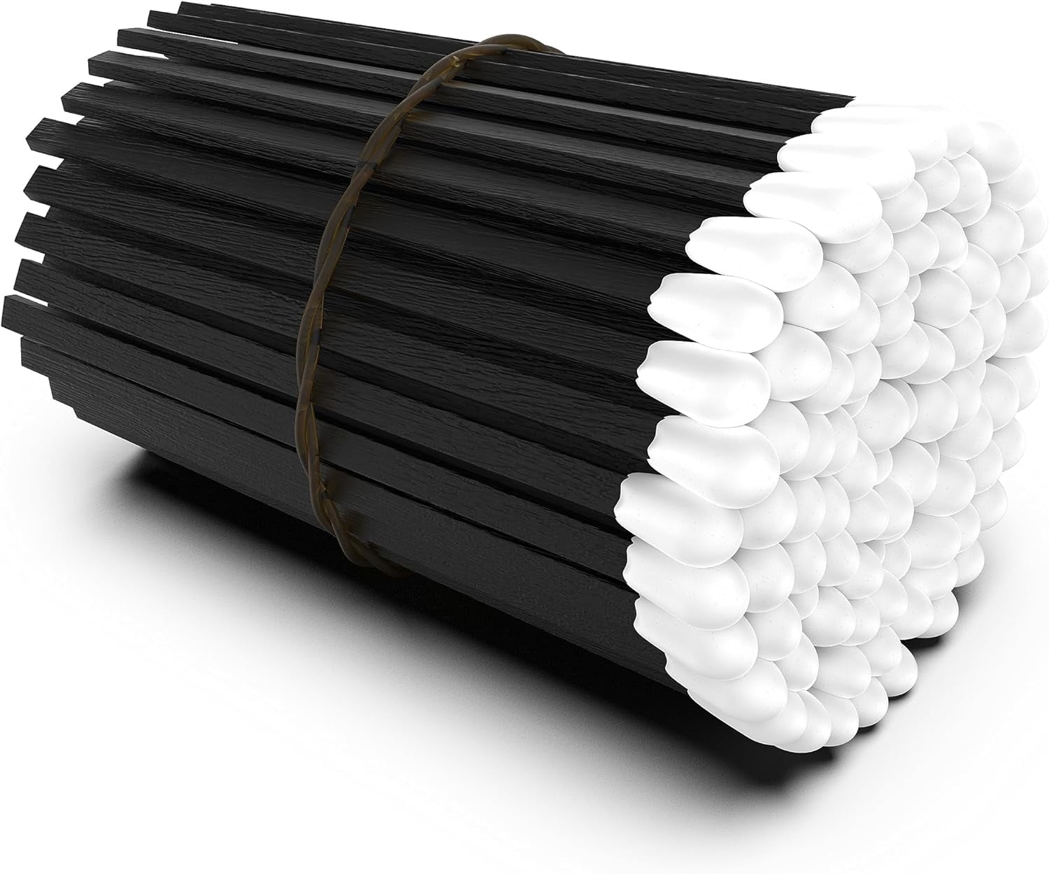 ZIKANI Black Stick White Tip Matches 4 Inch Match Refill and Striker ...