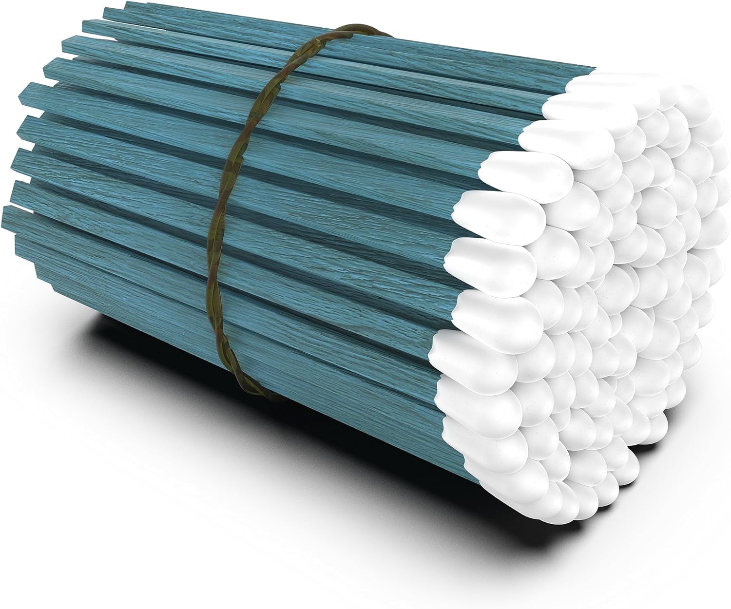 ZIKANI Blue Stick White Tip Matches 4 Inch Match Refill and Striker 100 ...