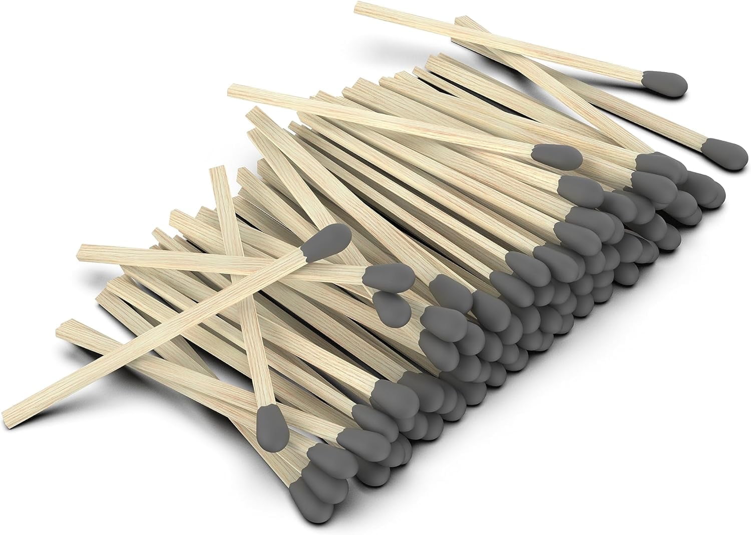 ZIKANI Grey Tip Matches 4 inch Match Refill and Striker 200 Long ...