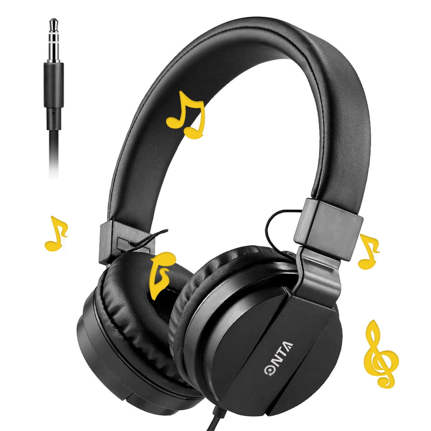 WIGACH Kids Headphones for Boys Girls - Child Student Headset Wired ...
