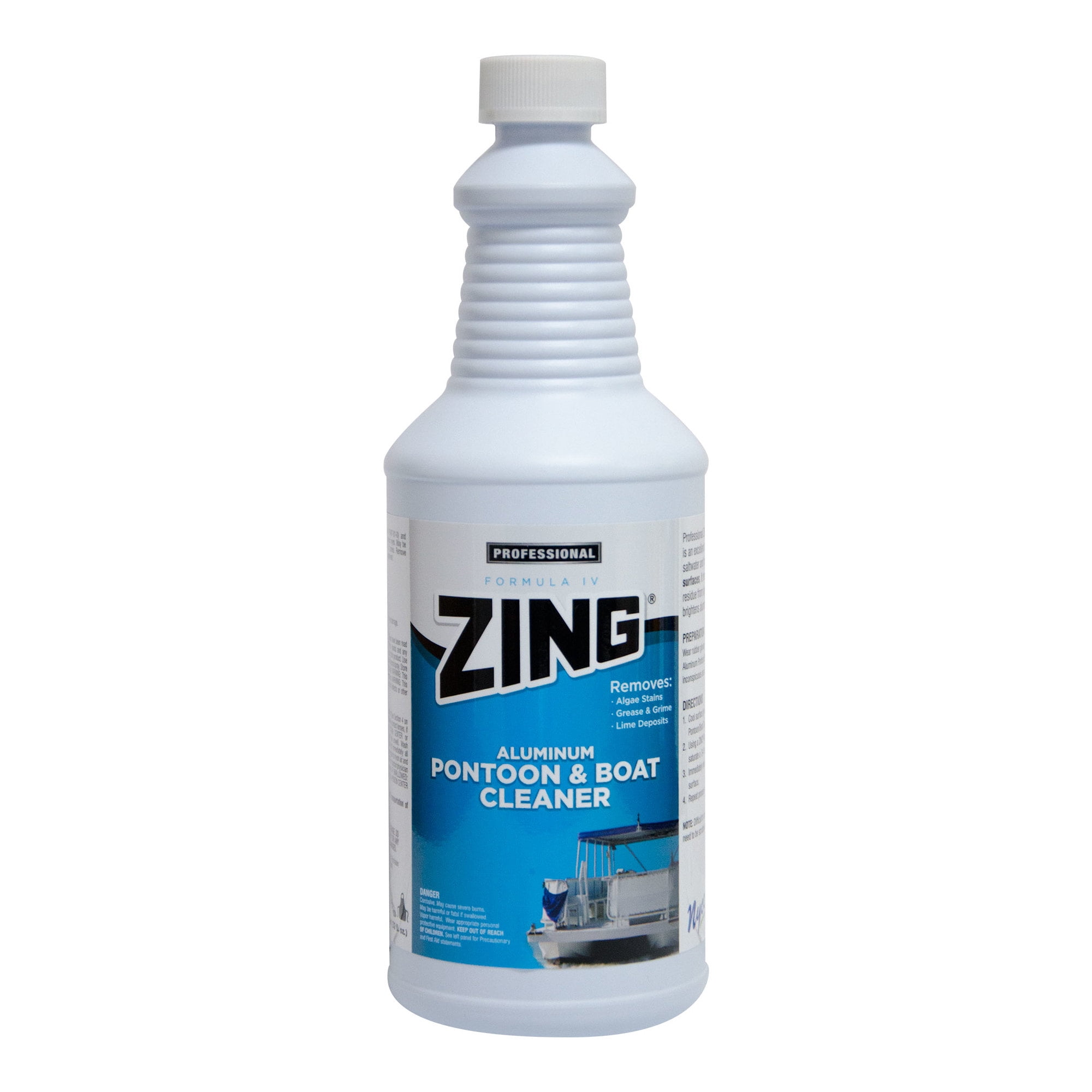 ZING 10011 Professional Aluminum Pontoon and Boat Cleaner - 32 oz ...