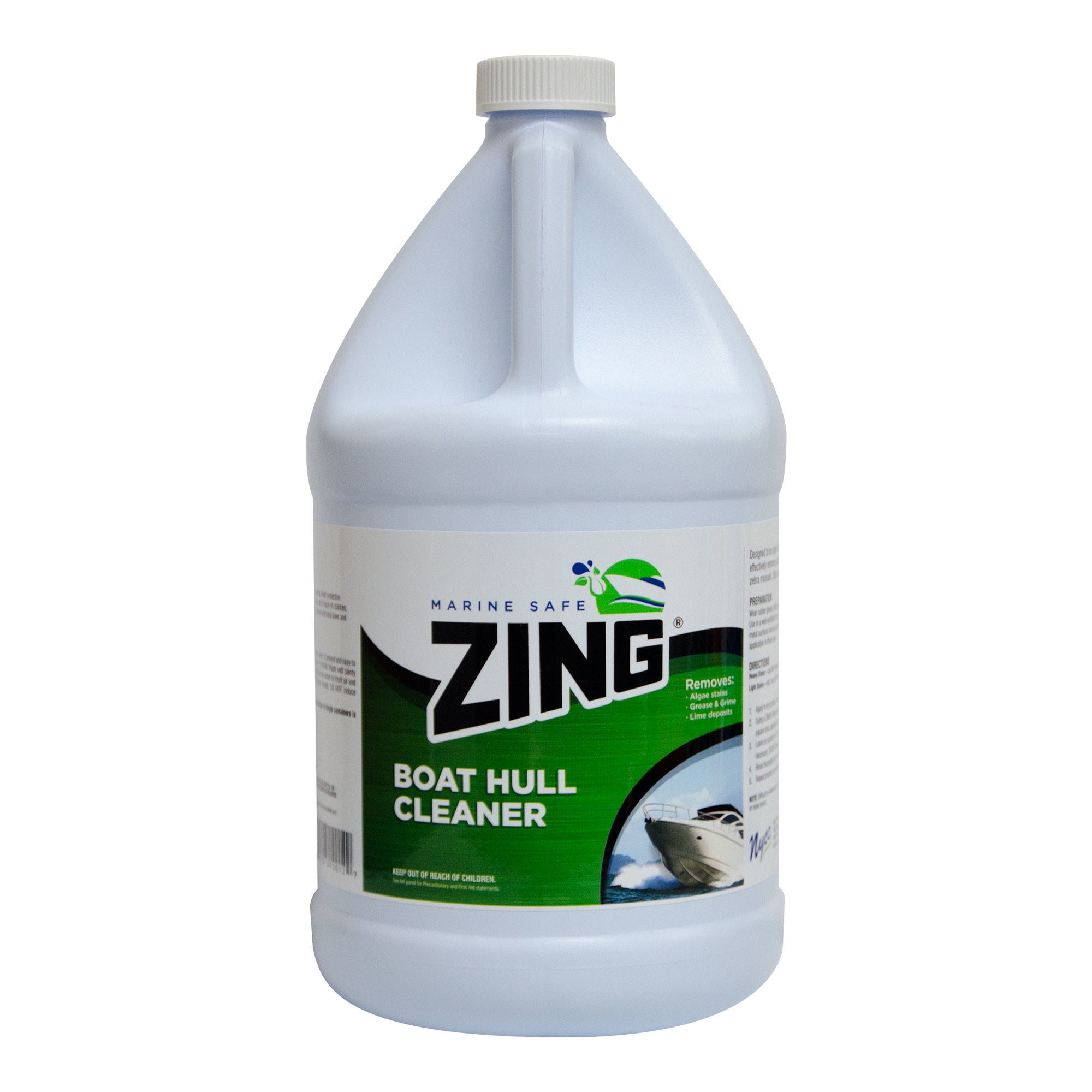 ZING Marine-Safe Hull and Aluminum Pontoon Boat Cleaner - 1 Gallon ...