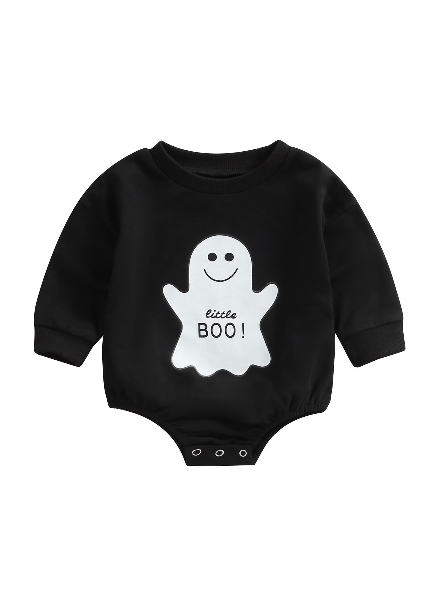 ZINTAOZT Newborn Halloween Outfit Girl Boy Little Boo Romper Bubble ...