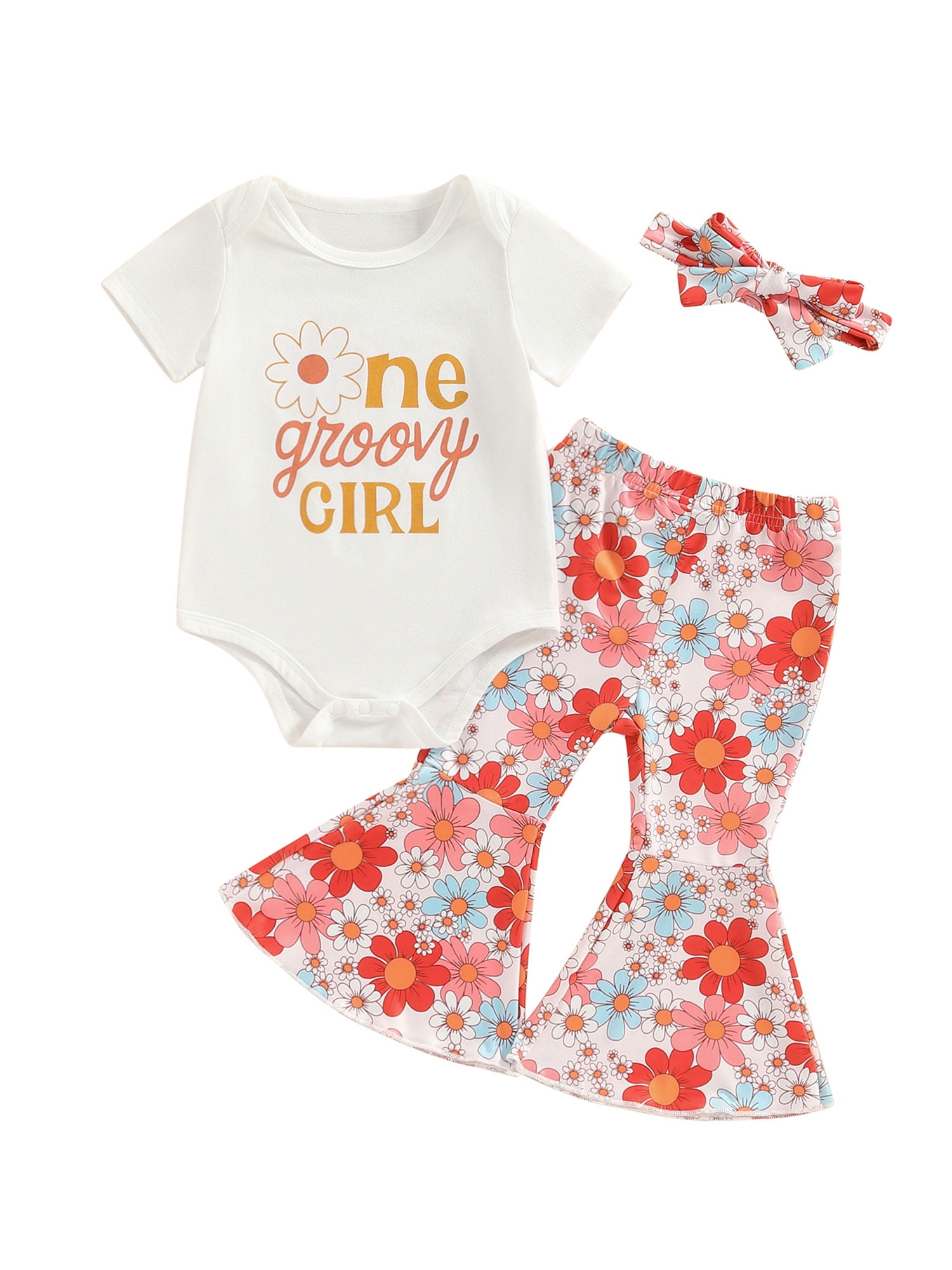 ZINTAOZT Toddler Baby Girls Half First Two Birthday Outfits Short ...
