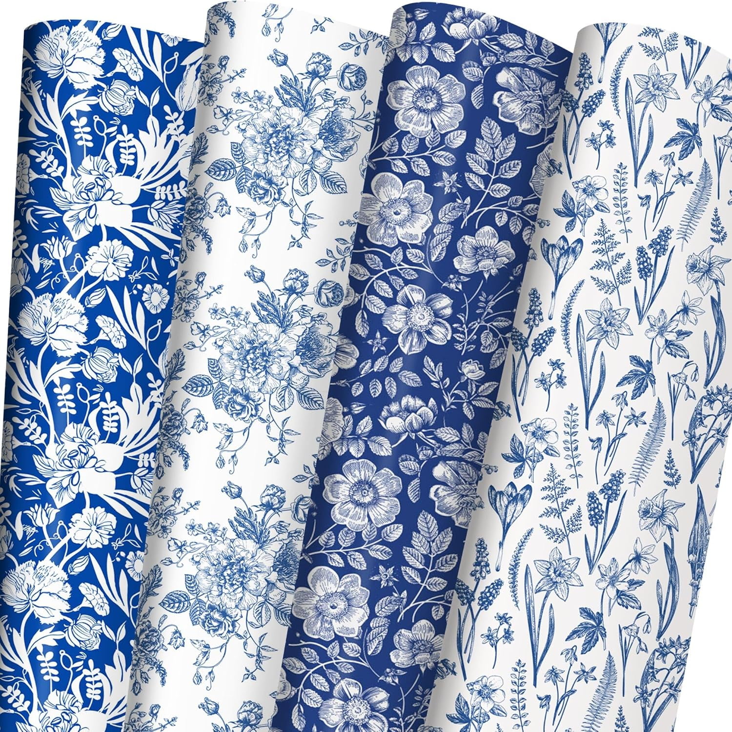 ZINTBIAL Christmas Wrapping Paper for Kids Adults - Xmas Wrapping Paper ...
