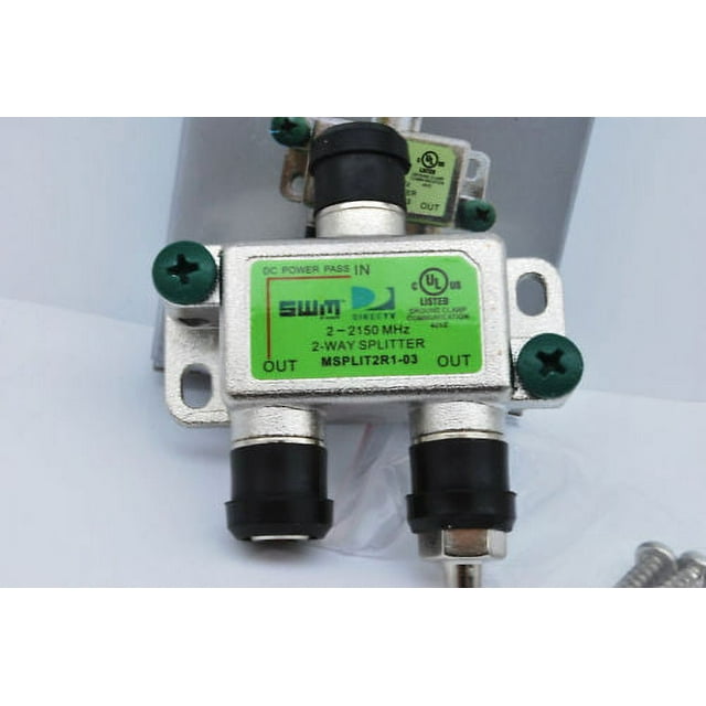 ZINWELL MSPLIT2R1-03 2-Way High Frequency SWM Splitter - Walmart.com