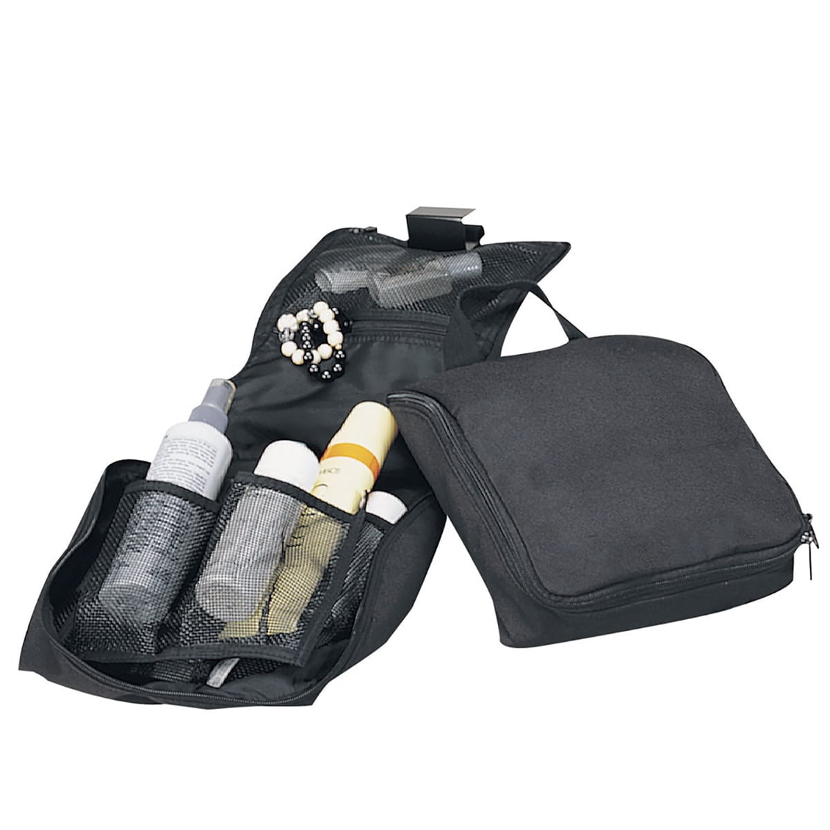 ZIP Shave Kit Organizer - 600D Polyester - Door Hook - Walmart.com