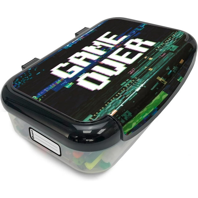 ZIPIT Gamer Edition Recycled Plastic Pencil Box, Kids School Case, Size ...